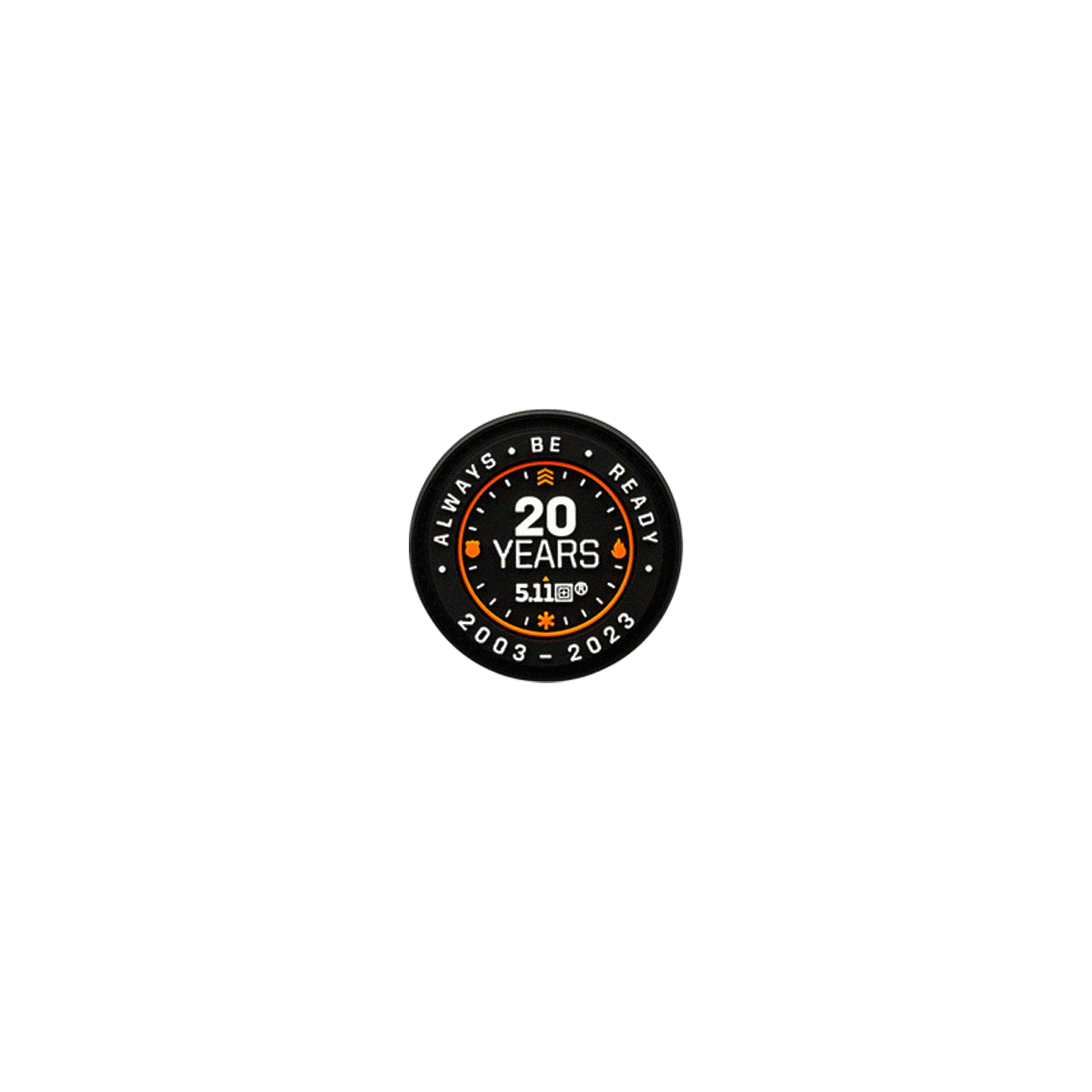 Patch 20 ans Always Be Ready - 5.11 Tactical