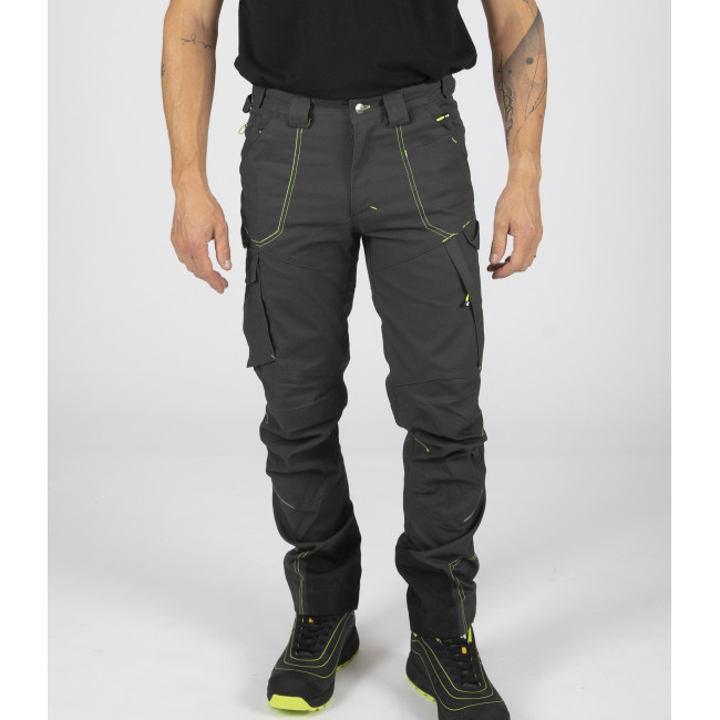 PANTALONI DA LAVORO KILLY GRIGIO - Nine Worths by North Ways
