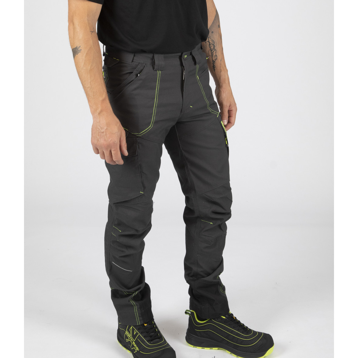 PANTALÓN DE TRABAJO KILLY GRIS - Nine Worths by North Ways