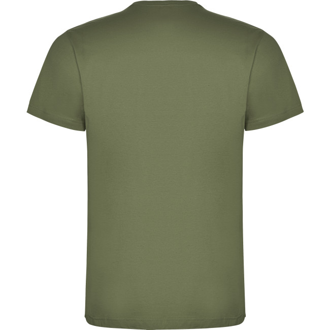 Khaki t-shirt with Marine Commandos logo on the chest - Army Design