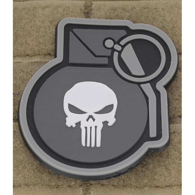 Punisher Grenade Patch - Kombat Tactical - vetsecurite.com