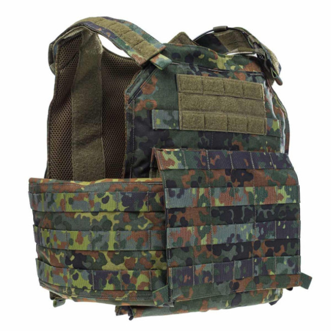 Chaleco portaplacas de liberación rápida LT025/V-A1 - Flecktarn ...