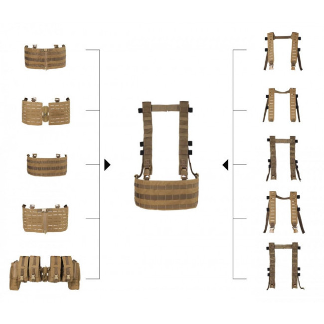 Chest Rig LT367 - Coyote - Lindnerhof