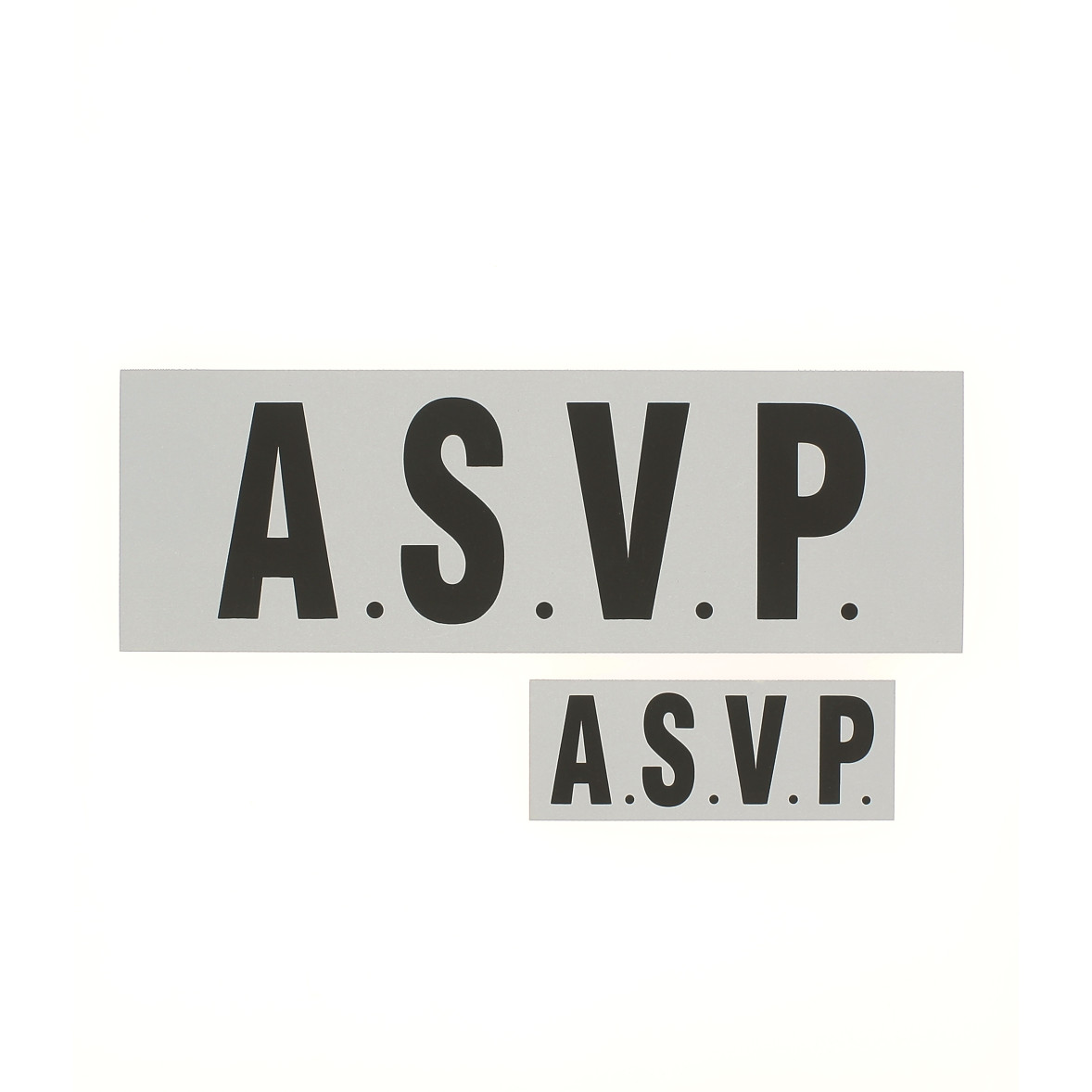 Lot de 2 Bandeaux ASVP noir de la marque TOE