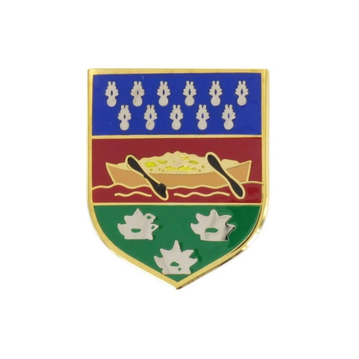 French Guiana Gendarmerie Command Metal Shield - DMB Products