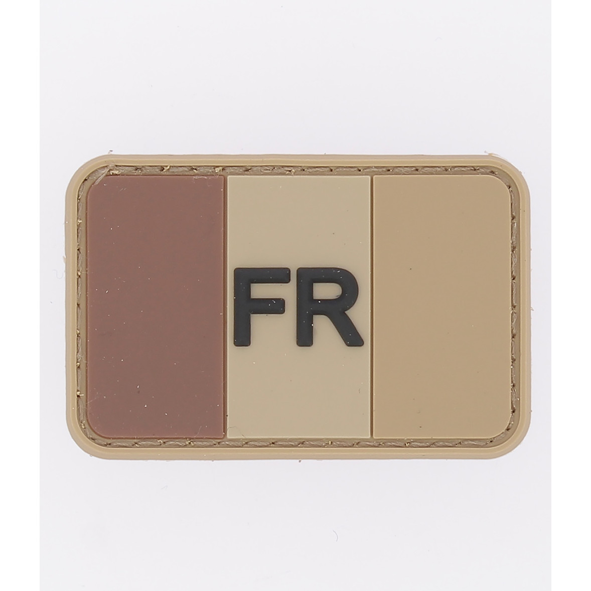 French Flag Patch Coyote in PVC - JTG - Vetsecurite.com