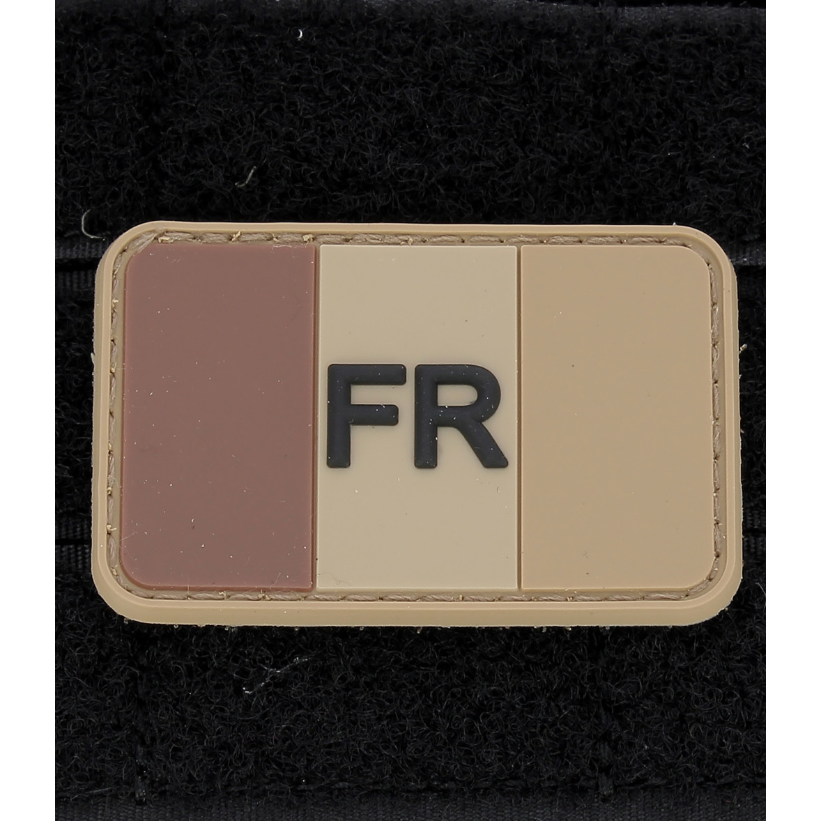 French Flag Patch Coyote in PVC - JTG - Vetsecurite.com