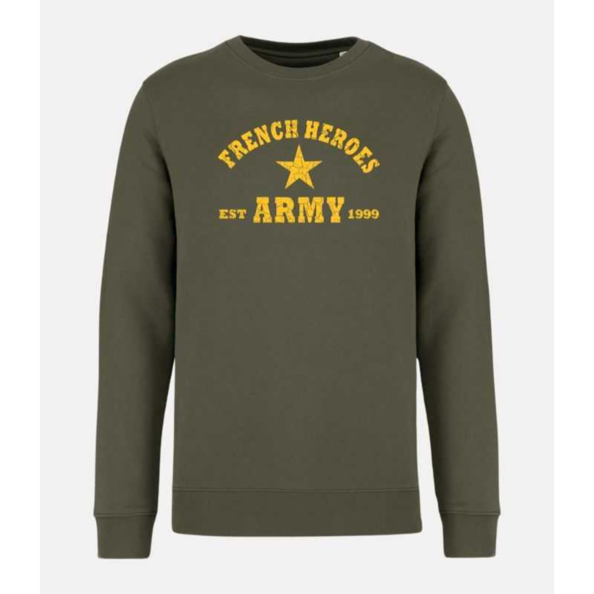 Khaki Hero Military Sweatshirt - Summit Outdoor
