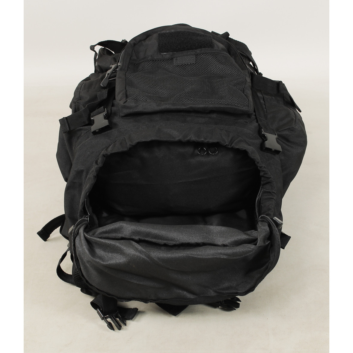 55L black commando backpack - Miltec