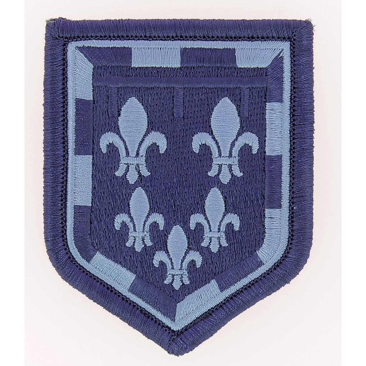 Low visibility Blue CENTRE Patch - Cholet