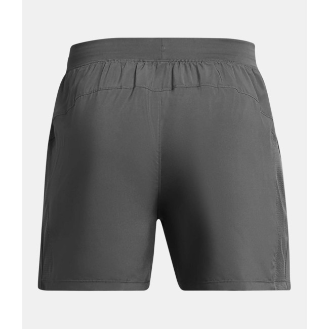 Calções de homem UA Launch Unlined 5' - Cinzento Pedra - Under Armour