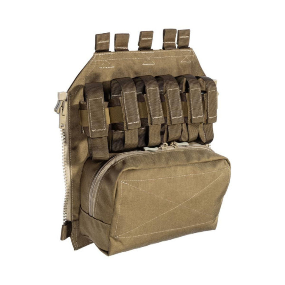 Panel trasero de asalto con cremallera coyote - Lindnerhof