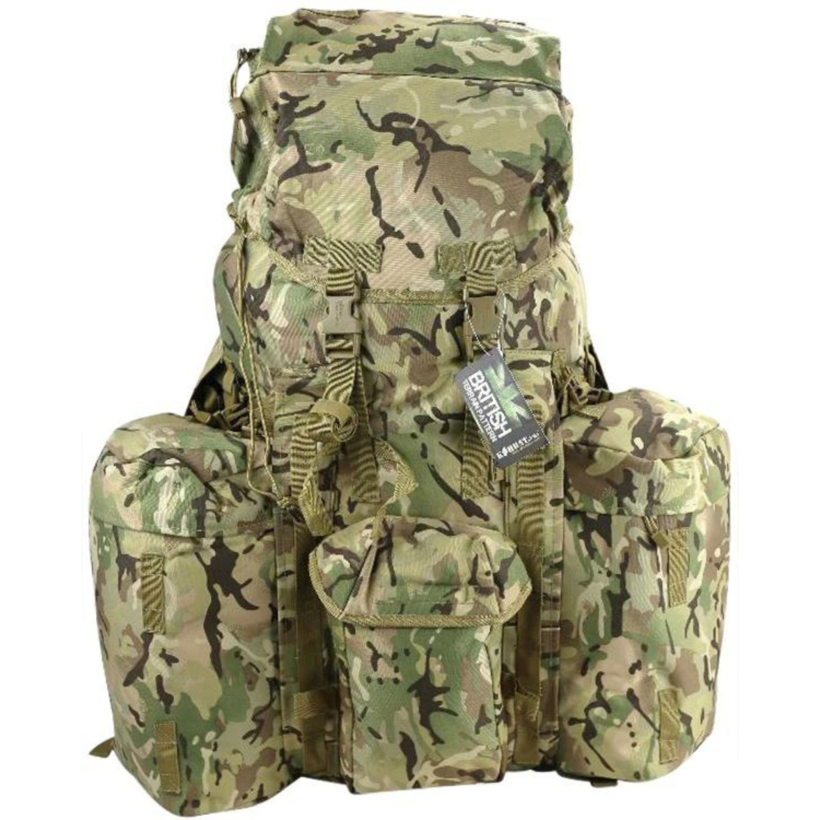 Backpack with PLCE system 120L - BTP - Kombat Tactical