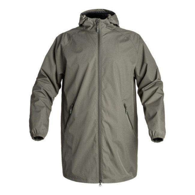 Veste longue lightshell Rain Protect vert olive - A10 Equipment