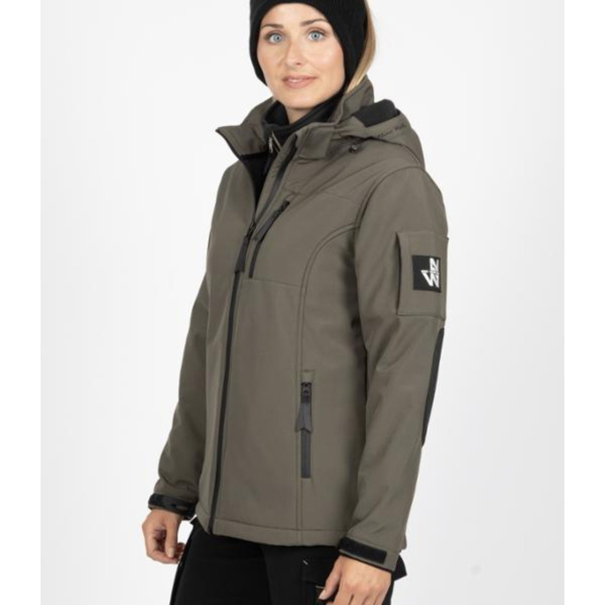 Veste de travail Ariel Kaki - Nine Worths by North Ways