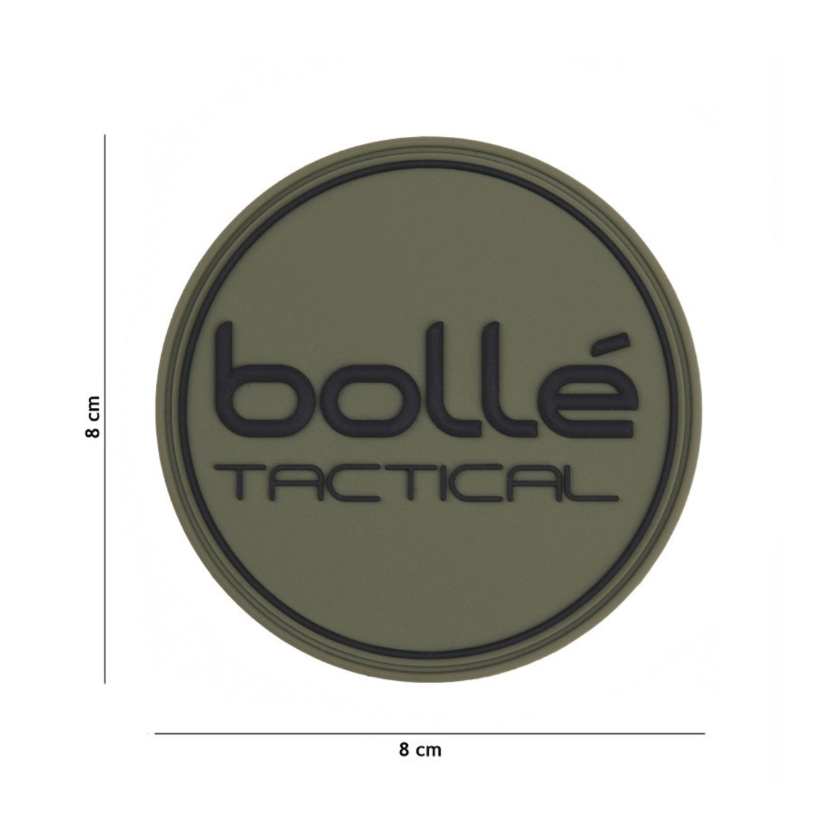 Patch 3D PVC Bollé Tactical - Vert - 101 Inc