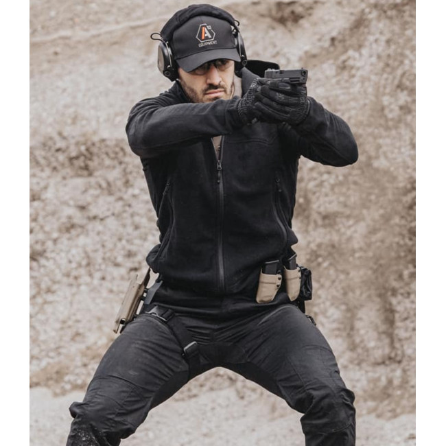 Black Instructor Fleece Jacket - A10 Equipment