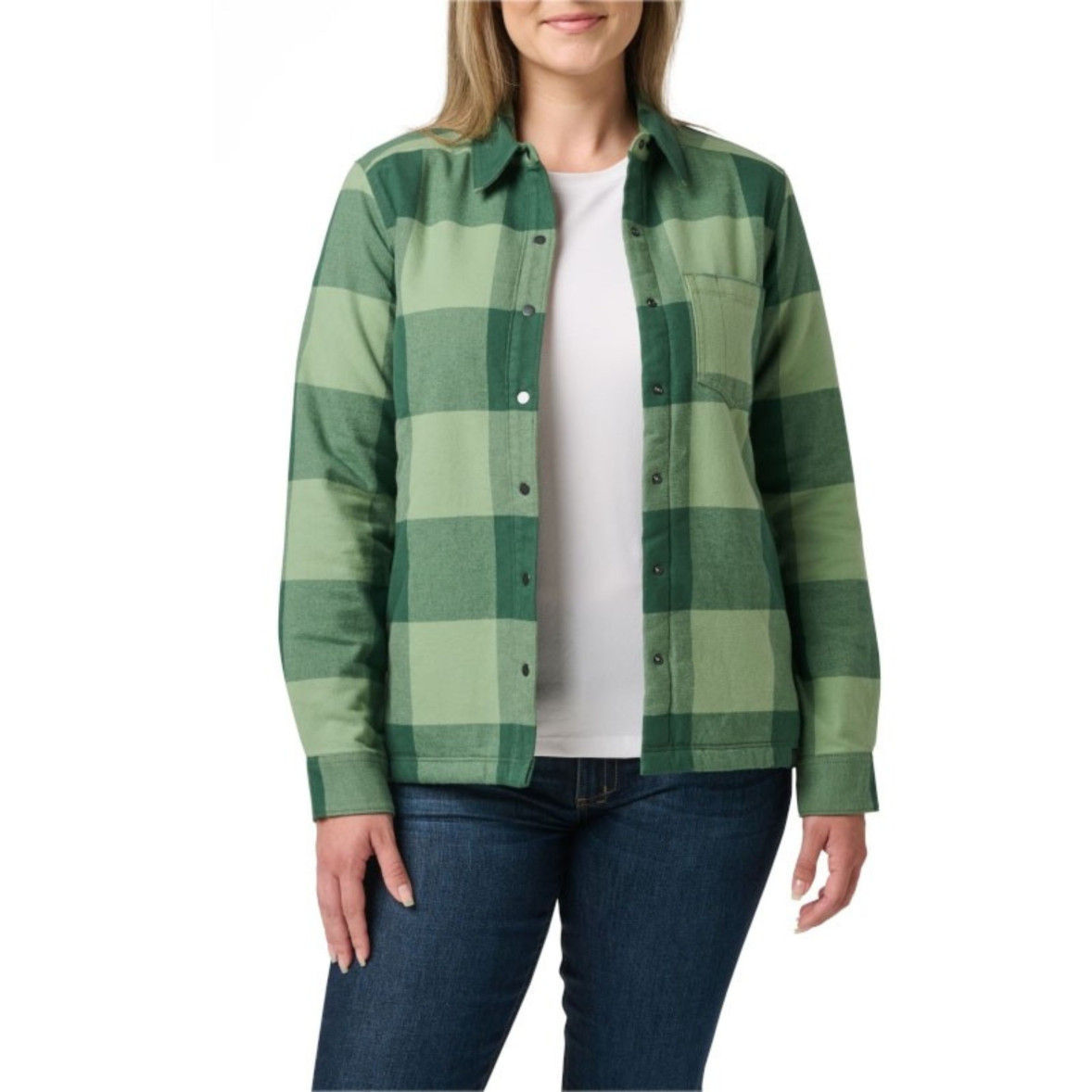 Louise Green Check Shirt Jacket - 5.11 Tactical