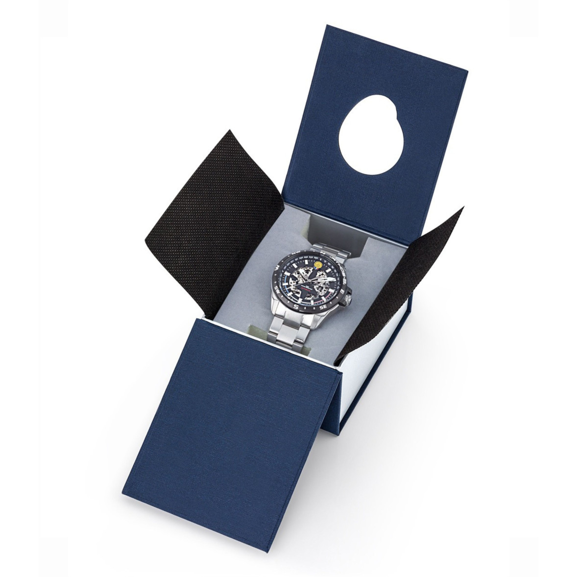 ATHOS 8 watch with metal bracelet and black dial - Patrouille de France
