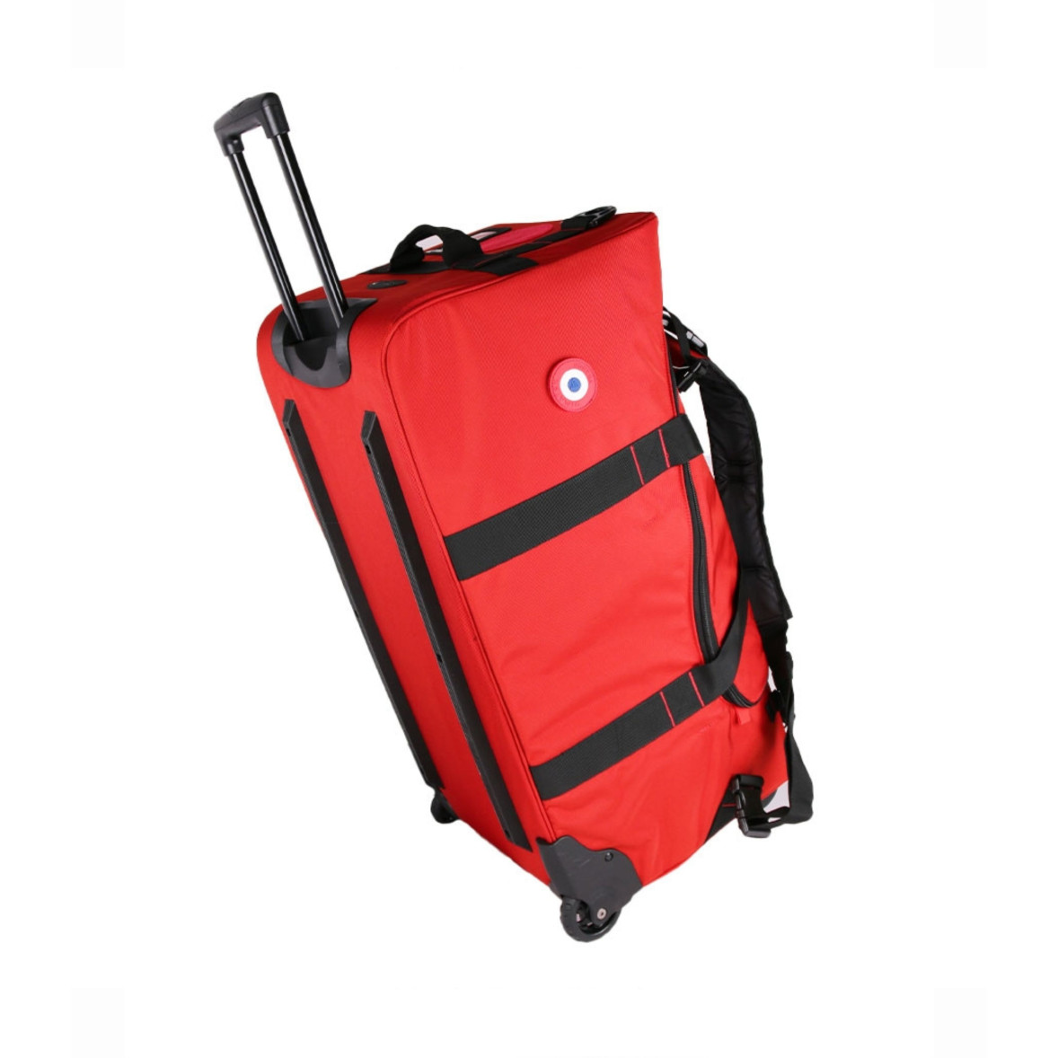 115L PATTON Red Wheeled Kit Bag - Dimatex