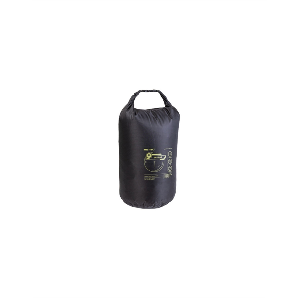 5L Waterproof Transport Bag - Black - Miltec