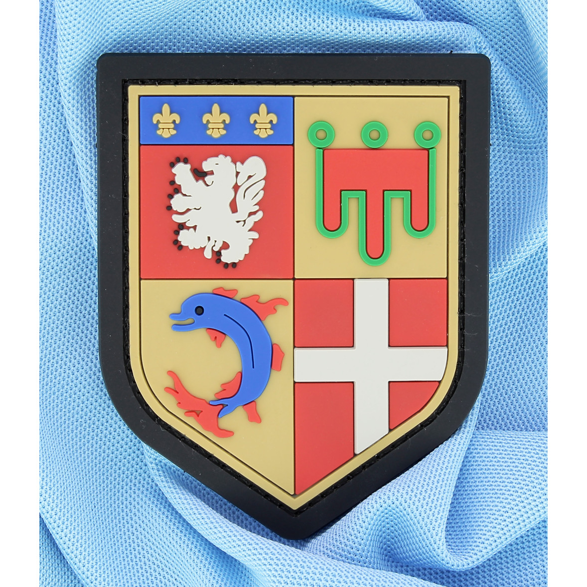 Emblema da Gendarmerie Départementale Auvergne Rhône Alpes em PVC