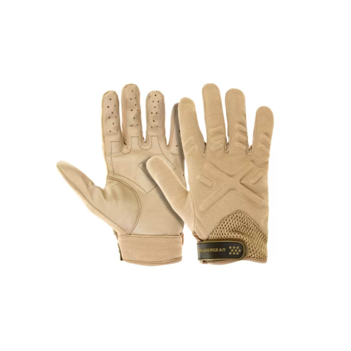 Tan Shooting Gloves - Invader Gear