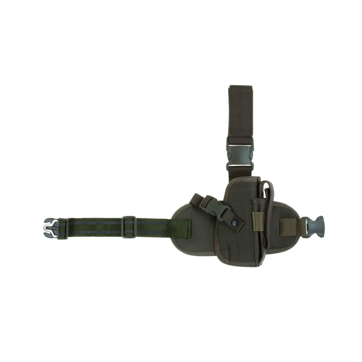 Ranger Green Thigh Holster and Magazine Pouch - Invader Gear