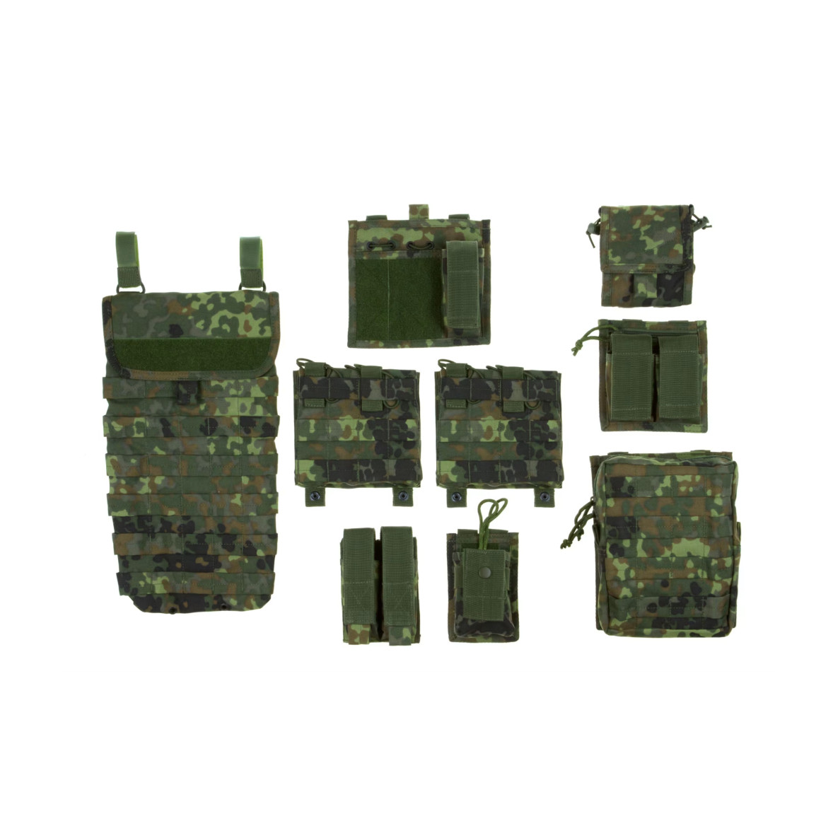 Flecktarn Mod Combo Plate Carrier - Invader Gear