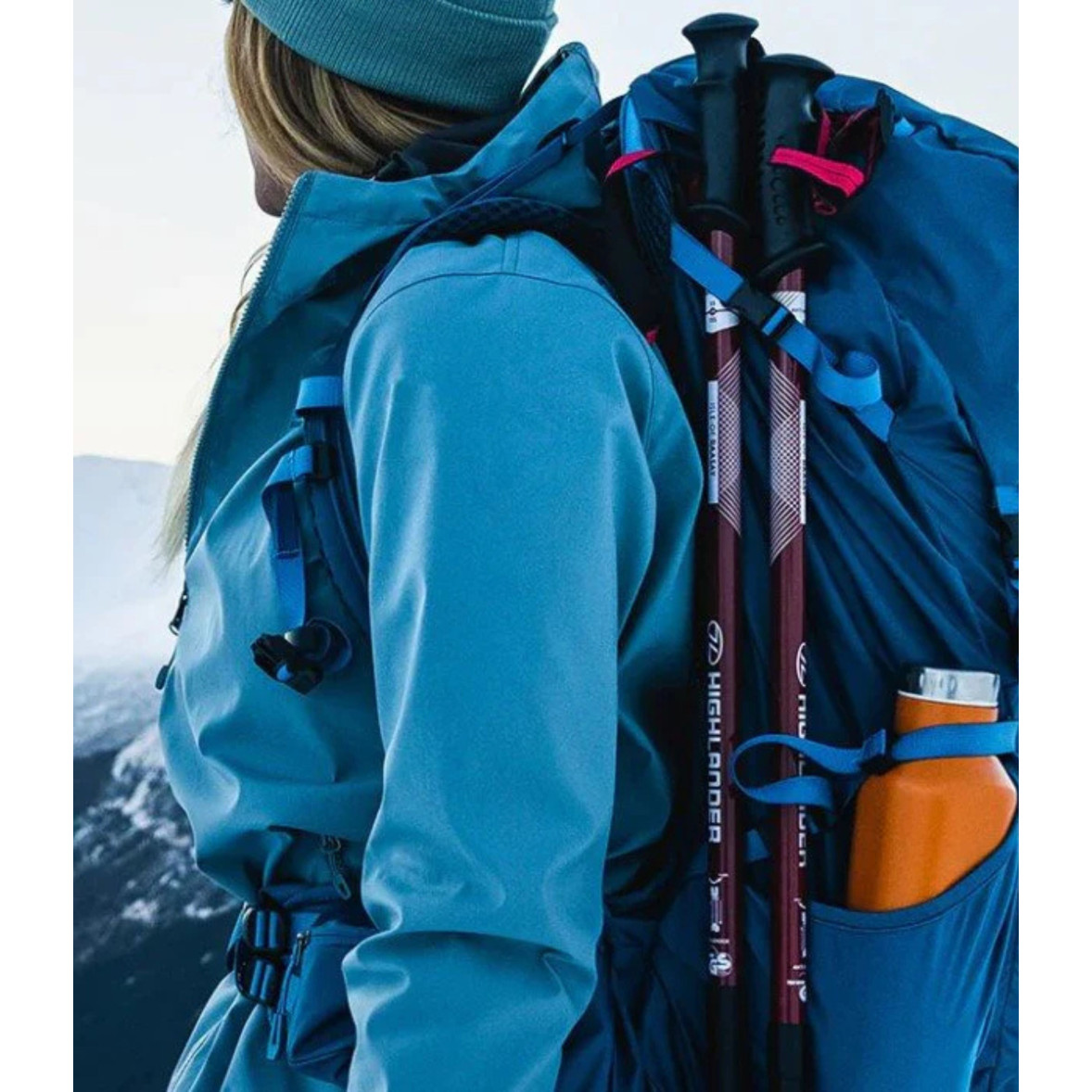 Ben Nevis Women's 65L Backpack - Petrol Blue - Highlander