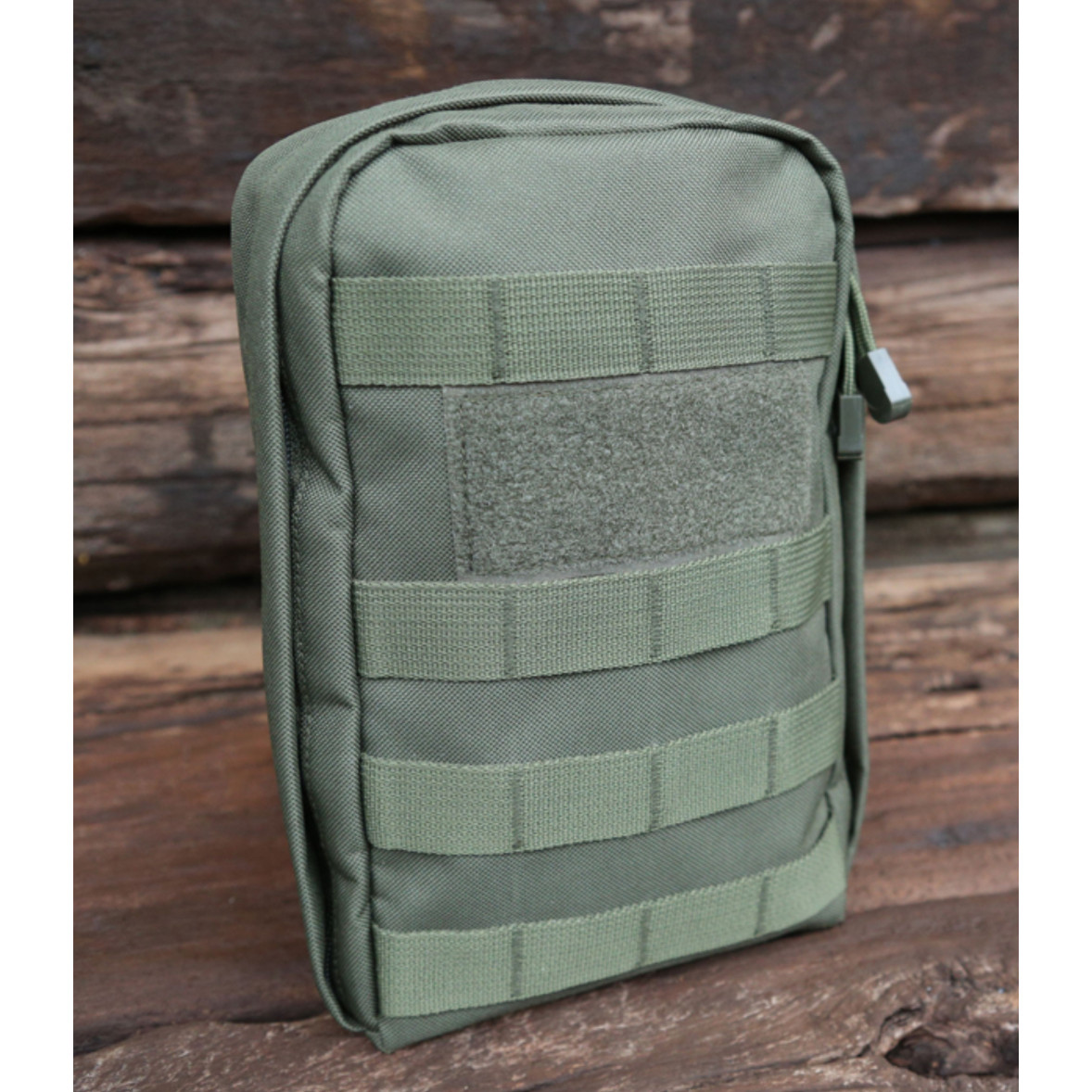 Olive green MOLLE Snake pouch by Brandit