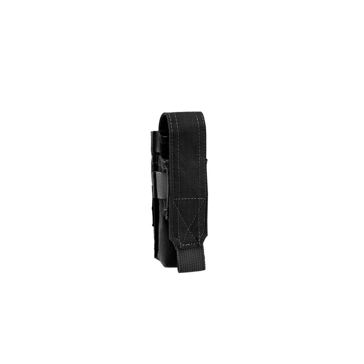 Single Pistol Magazine Pouch in black by Defcon 5 available in stock