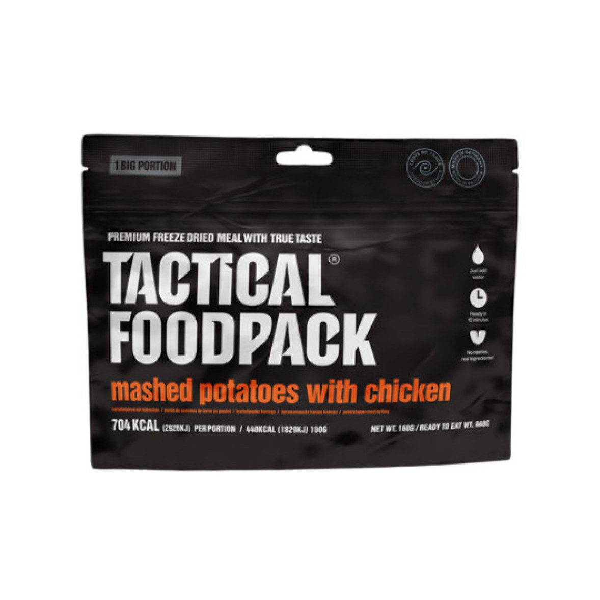 Maxi survival ration - Chicken and mashed potatoes - Tactical Foodpack