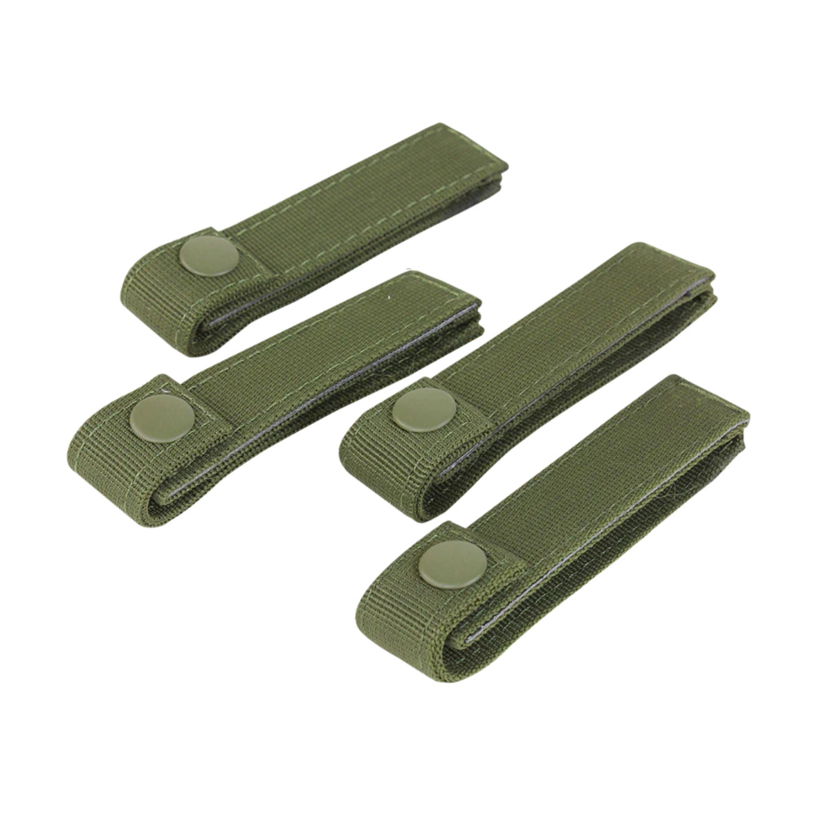 Lot de 4 sangles modulaires Molle 4" - Vert Olive - Condor Outdoor
