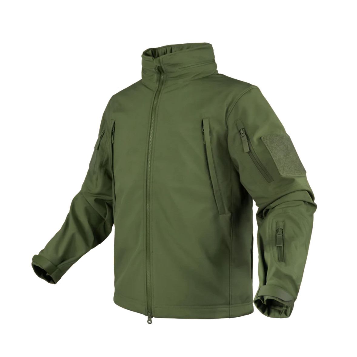 Summit Softshell Jacket - Olive Green - Condor Outdoor