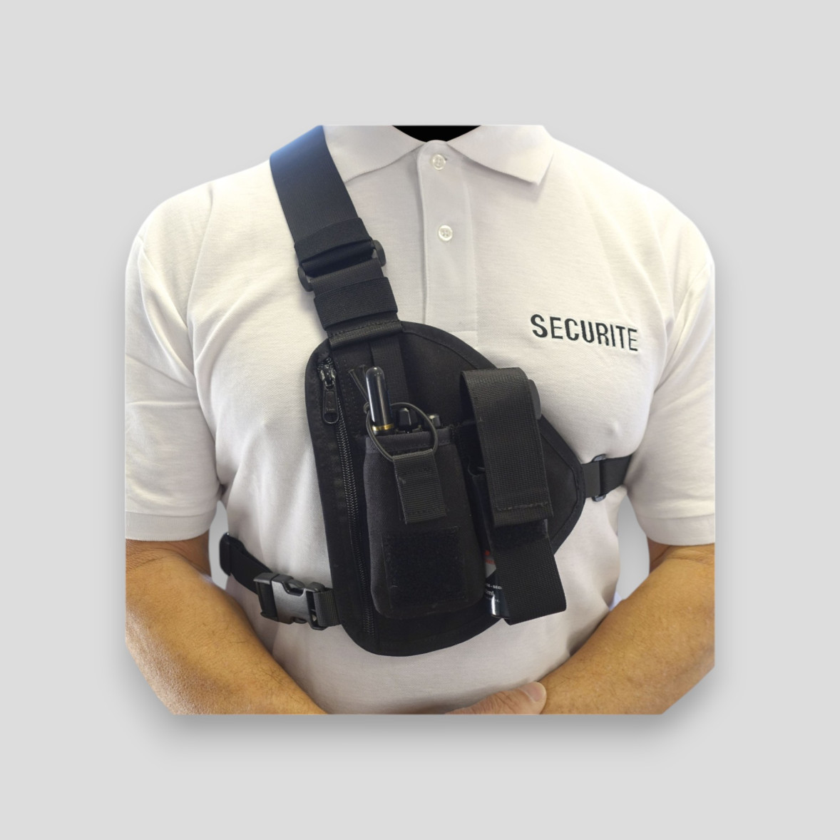 Bolsa de Rádio para Peito e Ombro - Patrol