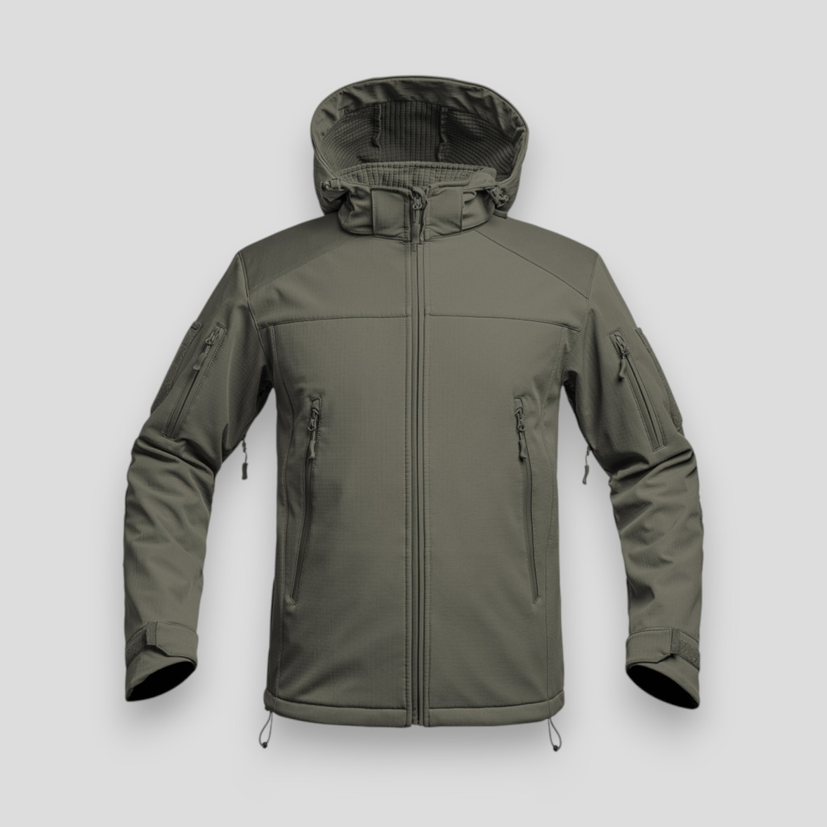 Casaco V2 softshell Fighter verde azeitona - A10 Equipment