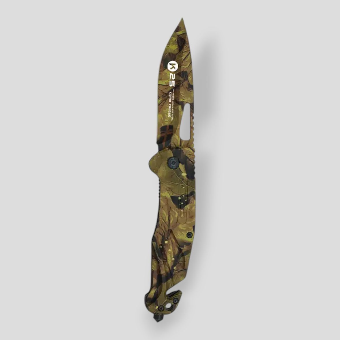 Couteau Pliant Tactique G10 - Camouflage - K25