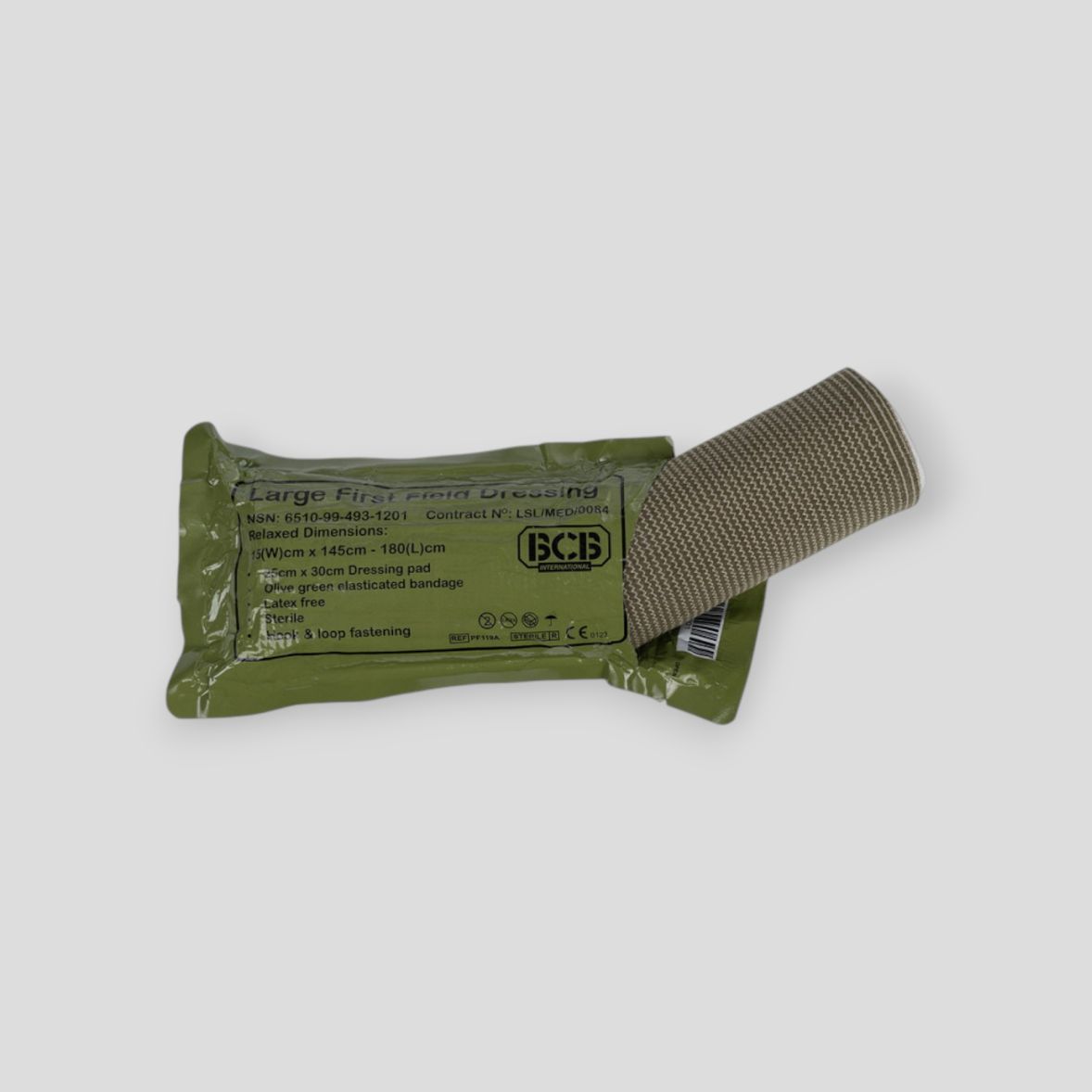 Vendaje compresivo 25x30cm con cierre de velcro PF119A - Verde Oliva ...