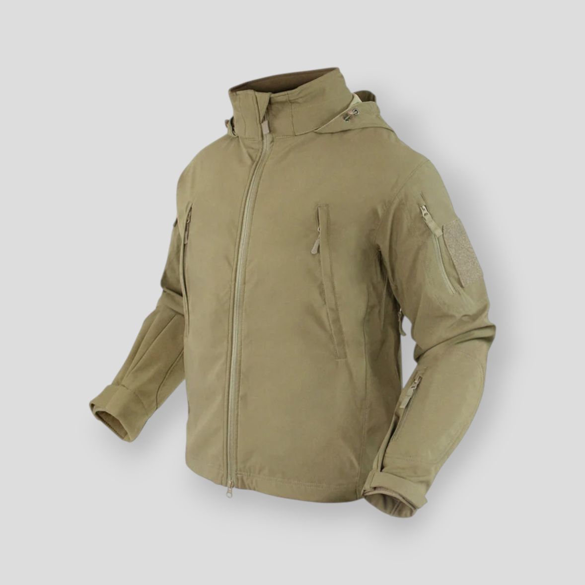 Summit Zero Softshell Jacket - Tan - Condor Outdoor