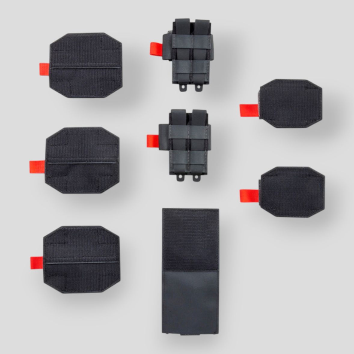 Modular weapon mounting set with velcro - Black - Tasmanian Tiger