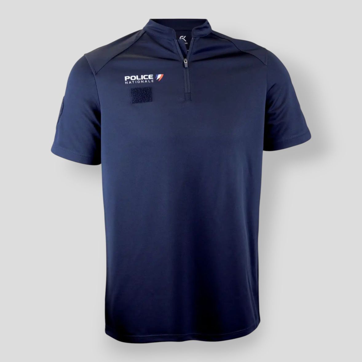 Polo à manches courtes Police Nationale - Bleu Marine - GK