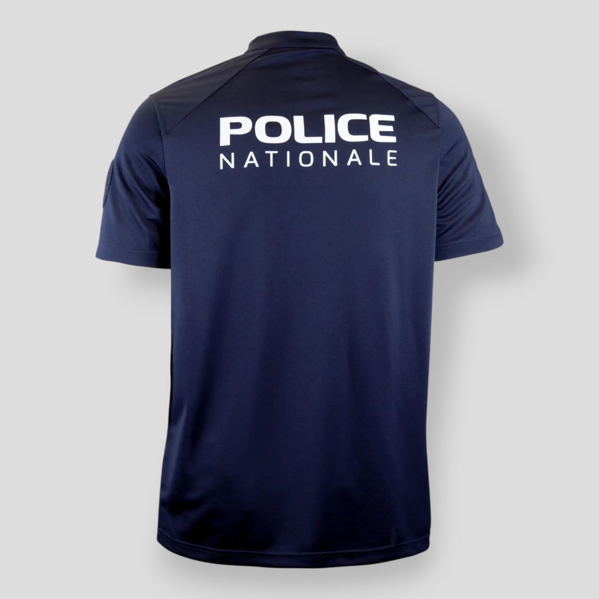 Polo à manches courtes Police Nationale - Bleu Marine - GK