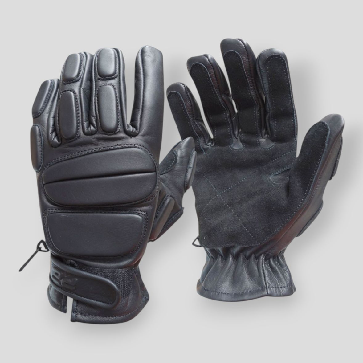 SWAT New Design Leather Gloves - Black - Patrol Equipment