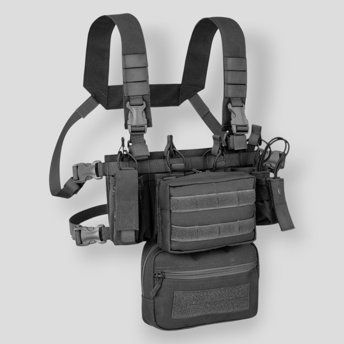 Mini chest-rig Combo 900D - Negro - Outac