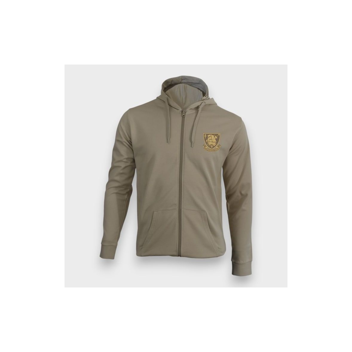 Commandos Marine Zipped Sweatshirt - Light Sand - Summit Outdoor Lifestyle