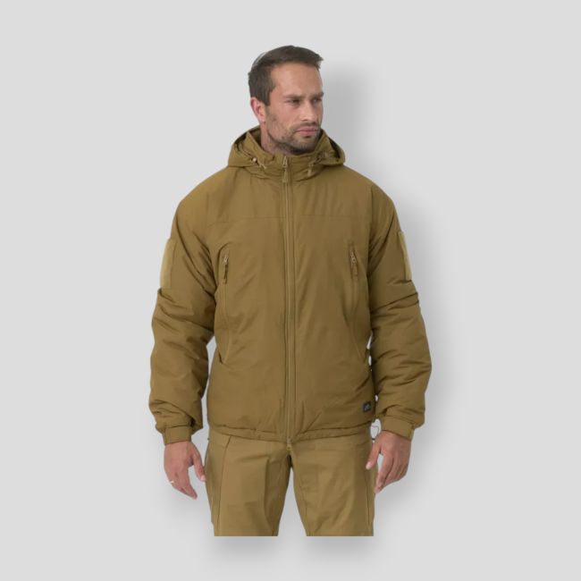 level 7 lightweight winter jacket - climashield® apex 100g - coyote ...