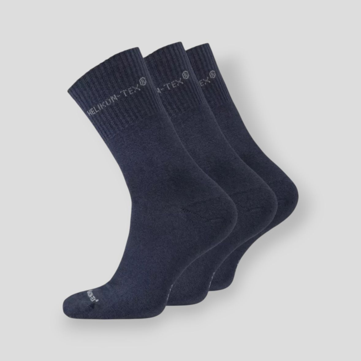 all round socks - 3 pack - navy blue - helikon