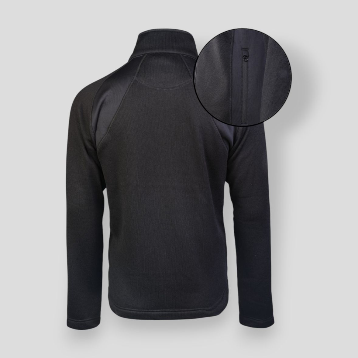 Structure Fleece Jacket - Black - Mil-Tec