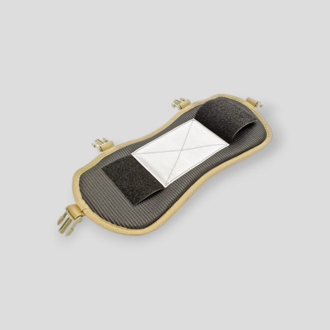 Mini chest rig com 8 colunas Molle - Coyote - FrogPro